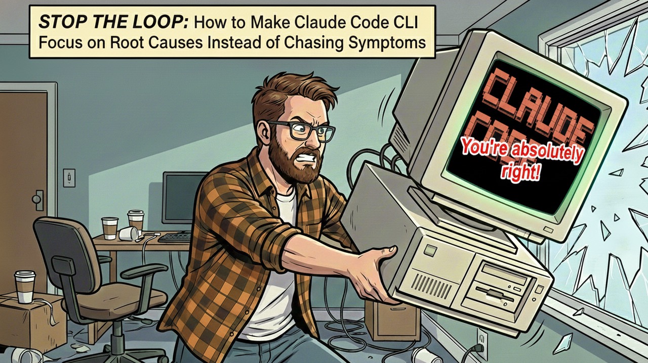 Stop the Loop: How to Make Claude Code CLI Focus on Root Causes Instea